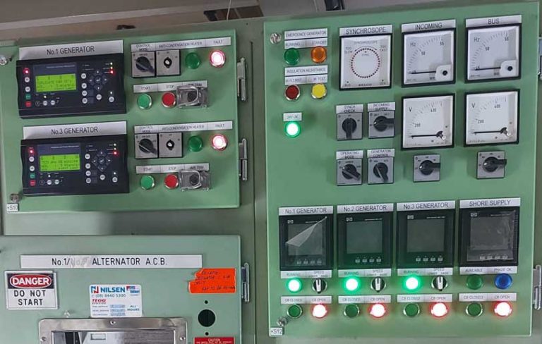 Ship Generator Control Upgrade - I S Systems